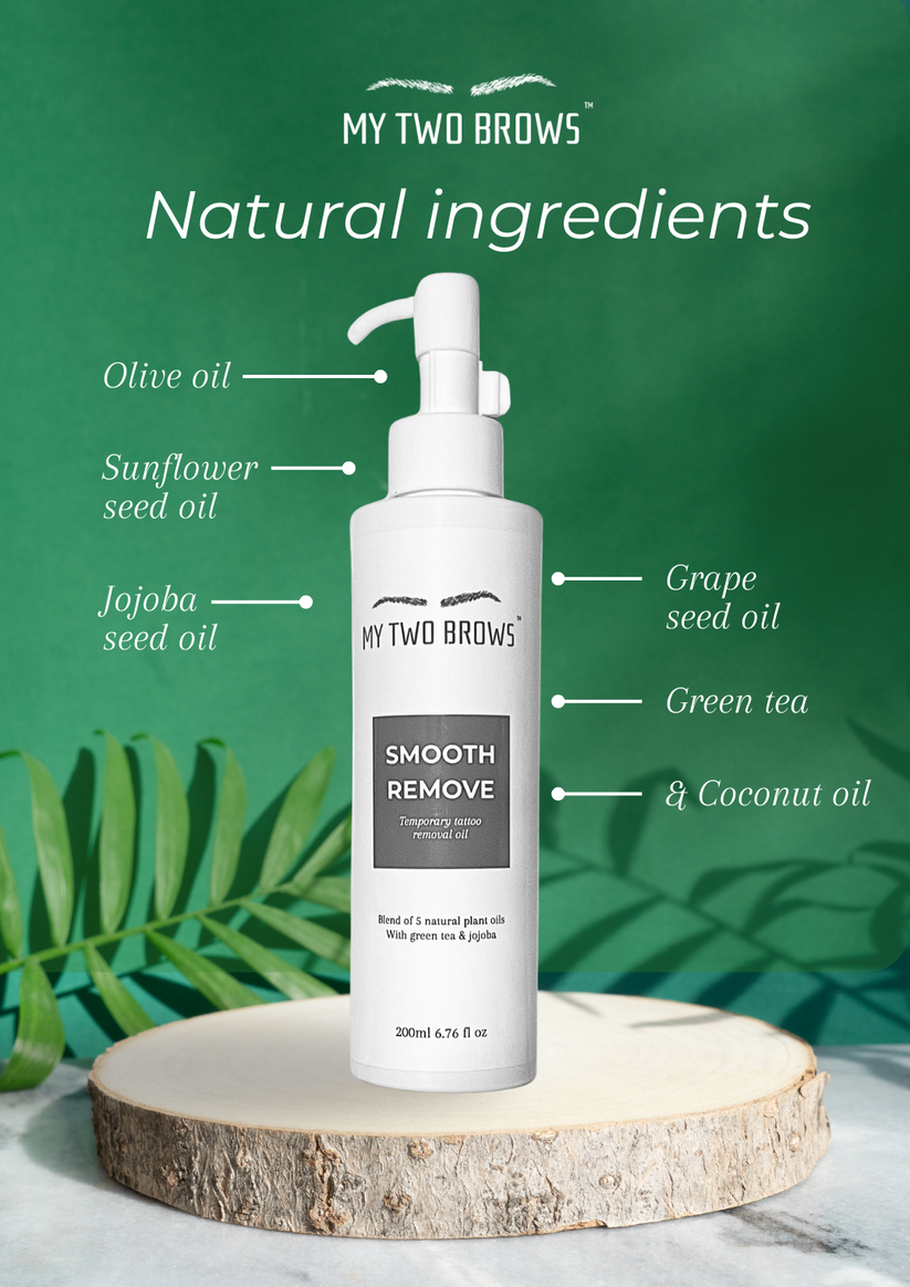 Smooth Remove Temporary Tattoo & Stamp Removal Oil – My Two Brows