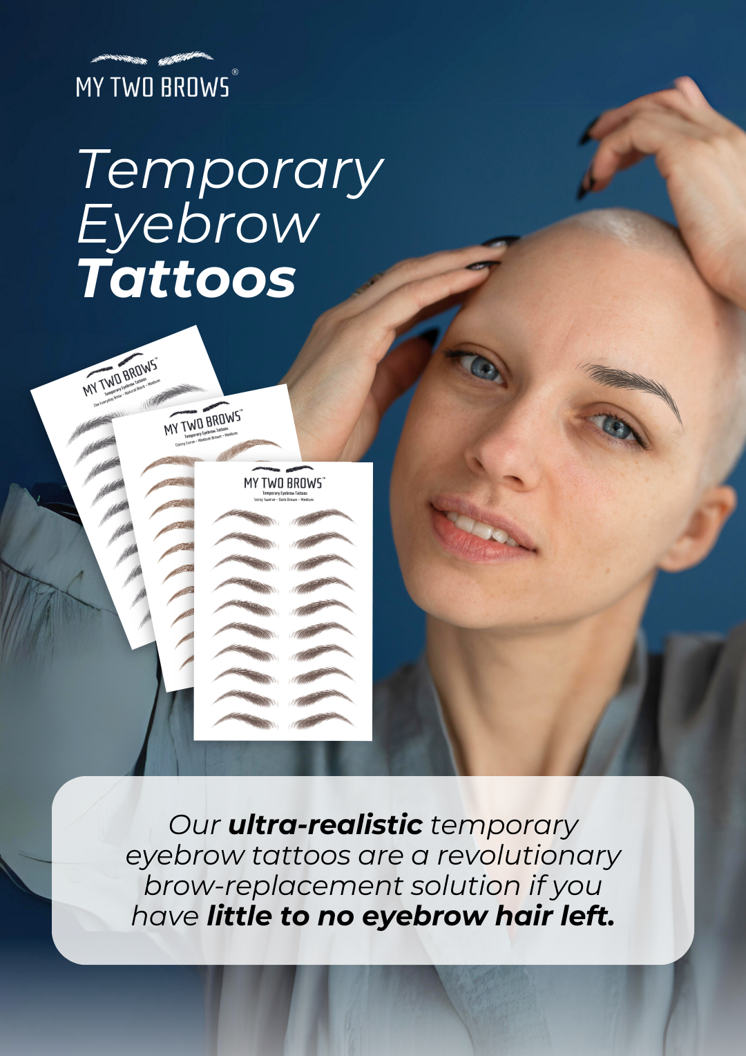 Temporary Realistic Eyebrow Tattoos | Semi Permanent | My Two Brows